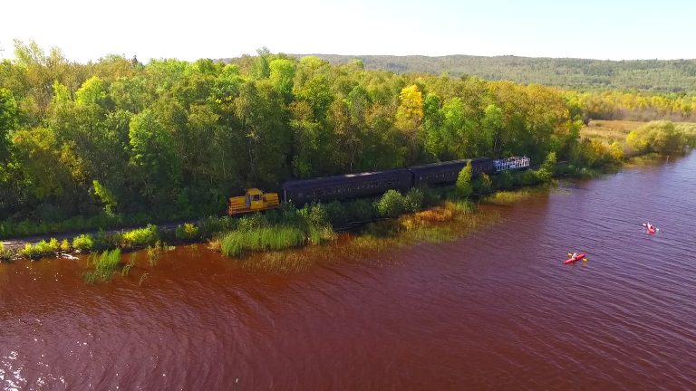 Ride the Duluth River Train - Lake Superior & Mississippi Rail Road